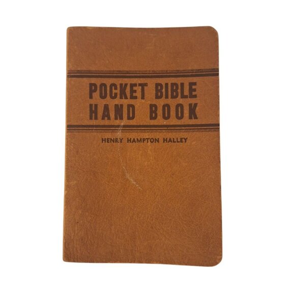 Pocket Bible | Other | Pocket Bible Hand Book Henry Hampton Halley 939 ...